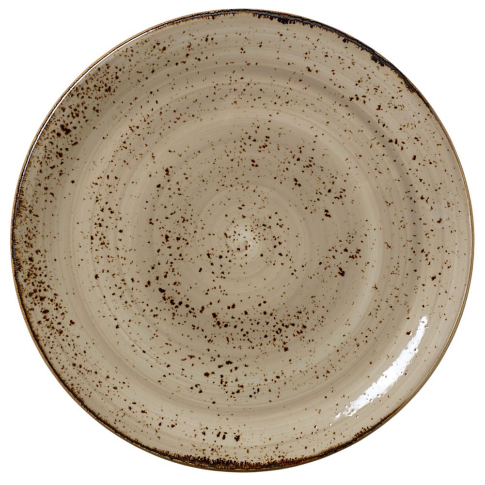Steelite 11290565 Craft Porcini 11-3/4" Coupe Plate - 12 / CS | Wasserstrom