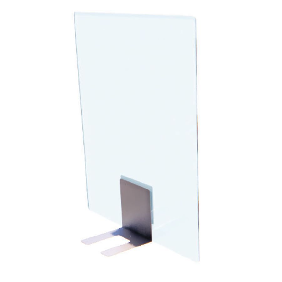 N. Wasserstrom & Sons F776110100N 23.5" x 38.5" Countertop Barrier ...