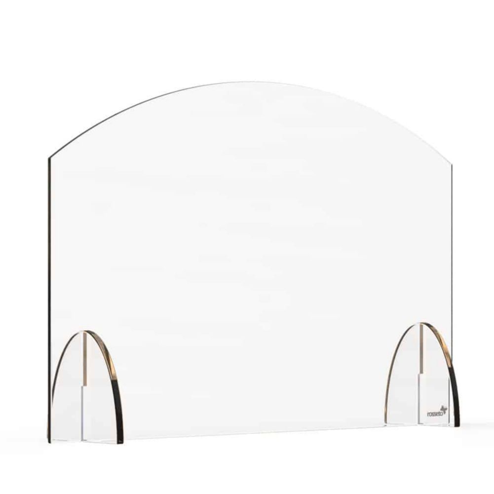 Rosseto AG001 Avant Guarde Acrylic 24" x 15.5" Safety Shield | Wasserstrom