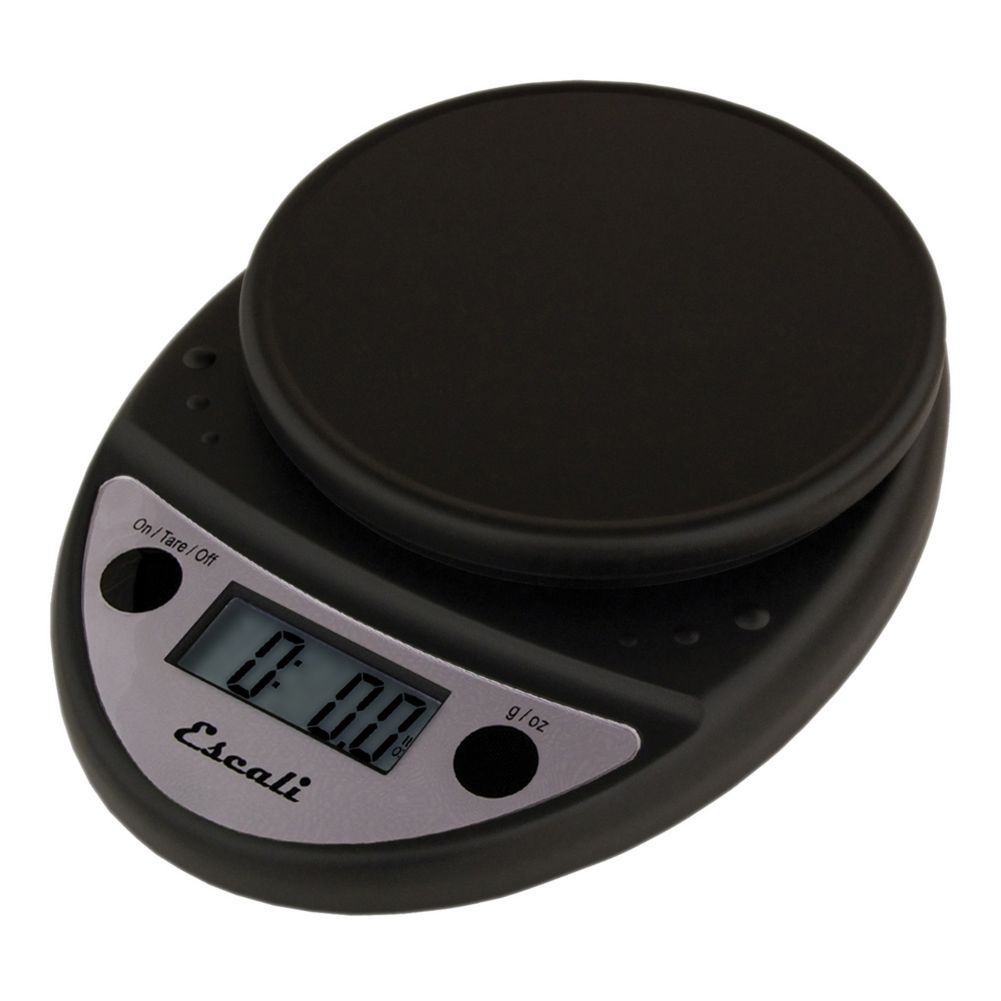 San Jamar SCDG11BK Escali Black Portion Digital Scale | Wasserstrom