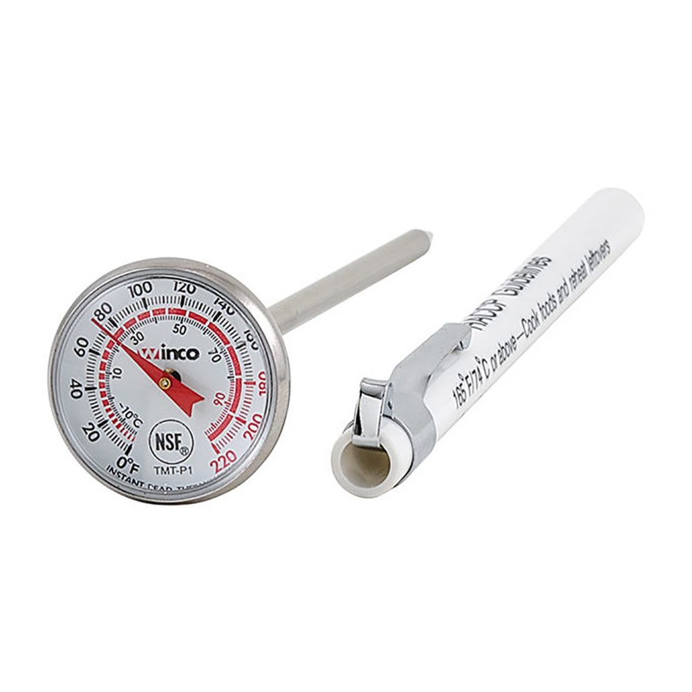 Winco TMT-P1 0-220°F Pocket Test Thermometer | Wasserstrom