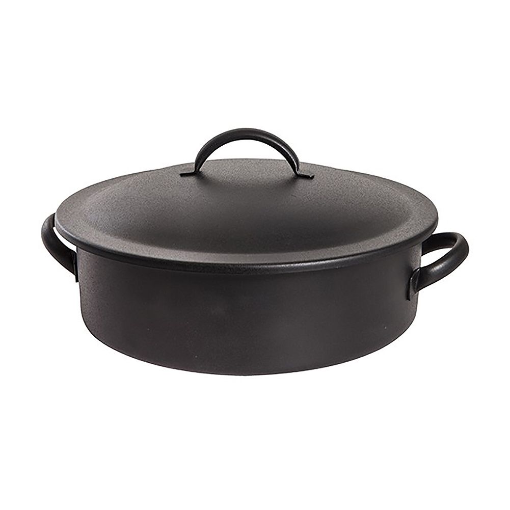 D.W. Haber DW06CWG8BK HomeStyle S/S Black 2 Gallon Round Chafer ...