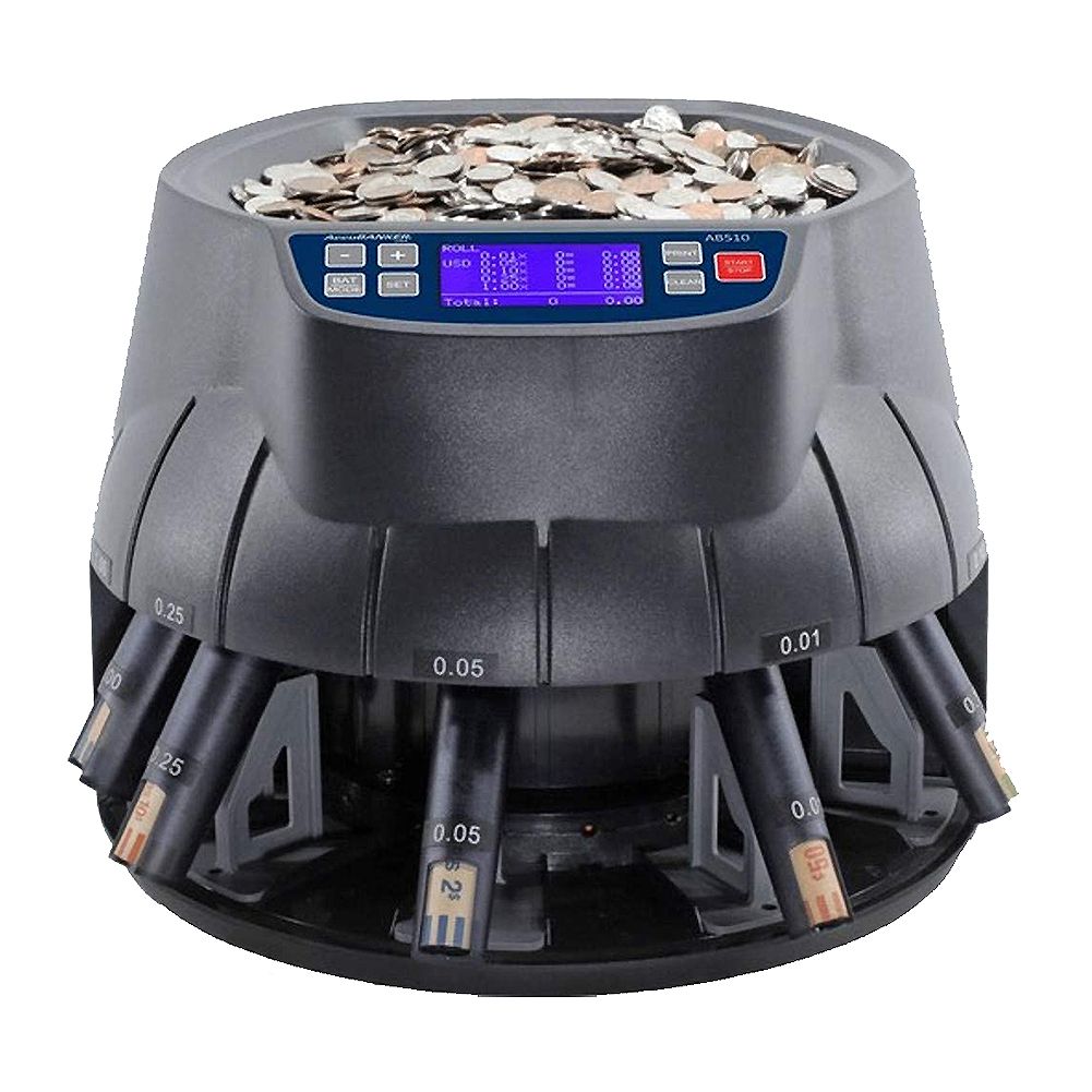 Dunbar Security AB510 Sort And Wrap Coin Counter | Omega