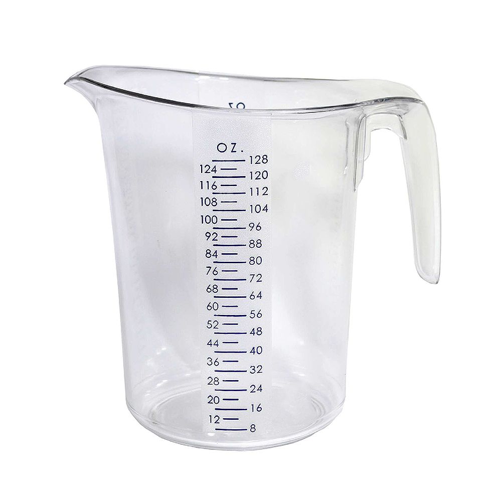 Service Ideas MP128CL 128 Ounce Measuring Pitcher with Handle | Wasserstrom