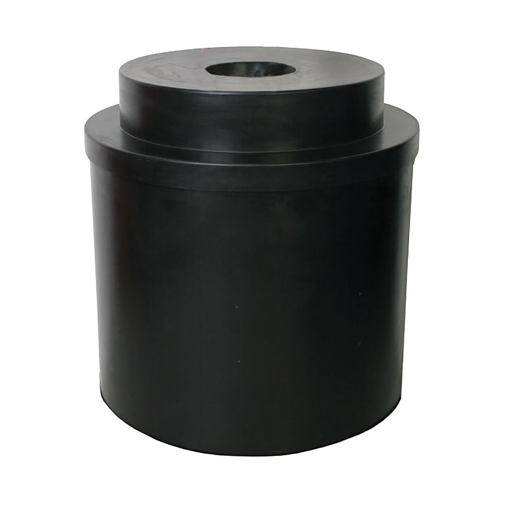 Iowa Rotocast 3051003 Black Super Cooler | Wasserstrom