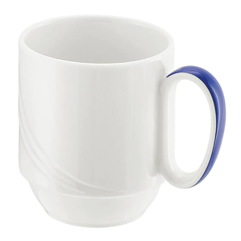 Schonwald 9185629-62971 Donna 9-1/2 Ounce Mug with Blue Band - 6 / CS ...