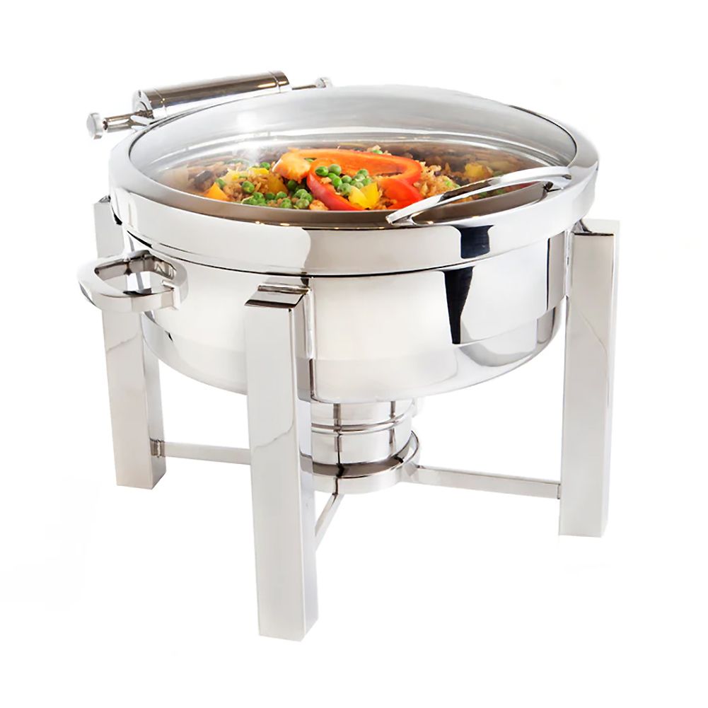 D.W. Haber DW04KH7SS S/S Tower 4 Quart Chafer | Wasserstrom