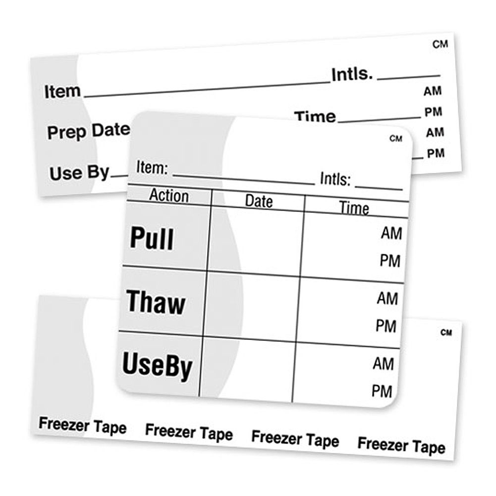 DayMark IT112461 Pull/Thaw/Use By 2 x 2 Food Rotation Label - 500 / RL ...