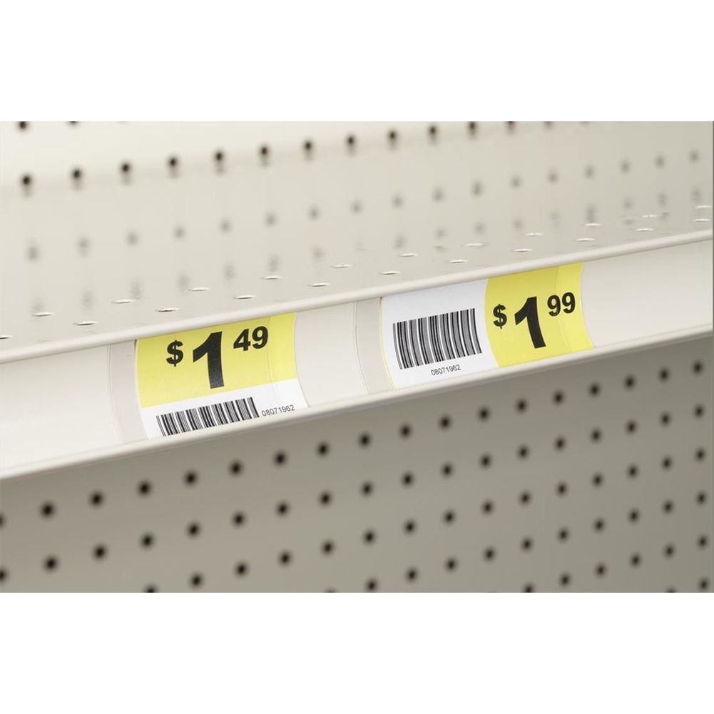 Siffron 4409019058 Clear PVC 2.5 x 1.25 Price Channel Chip - 250 / PK ...