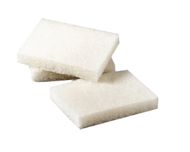 3M™ 9030 Scotch-Brite White Light Duty Scrubbing Pad - 40 / CS ...
