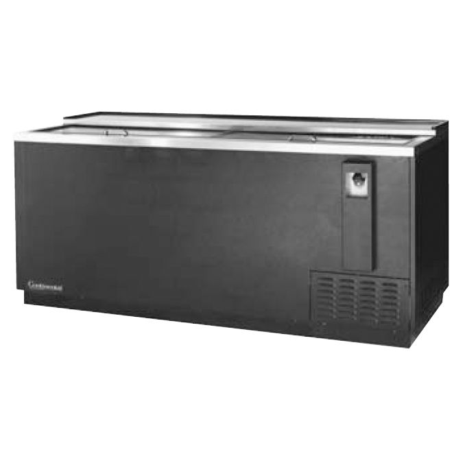 Continental 20.3 Cu Ft Black Painted S/S Deep Chill Bottle Cooler ...
