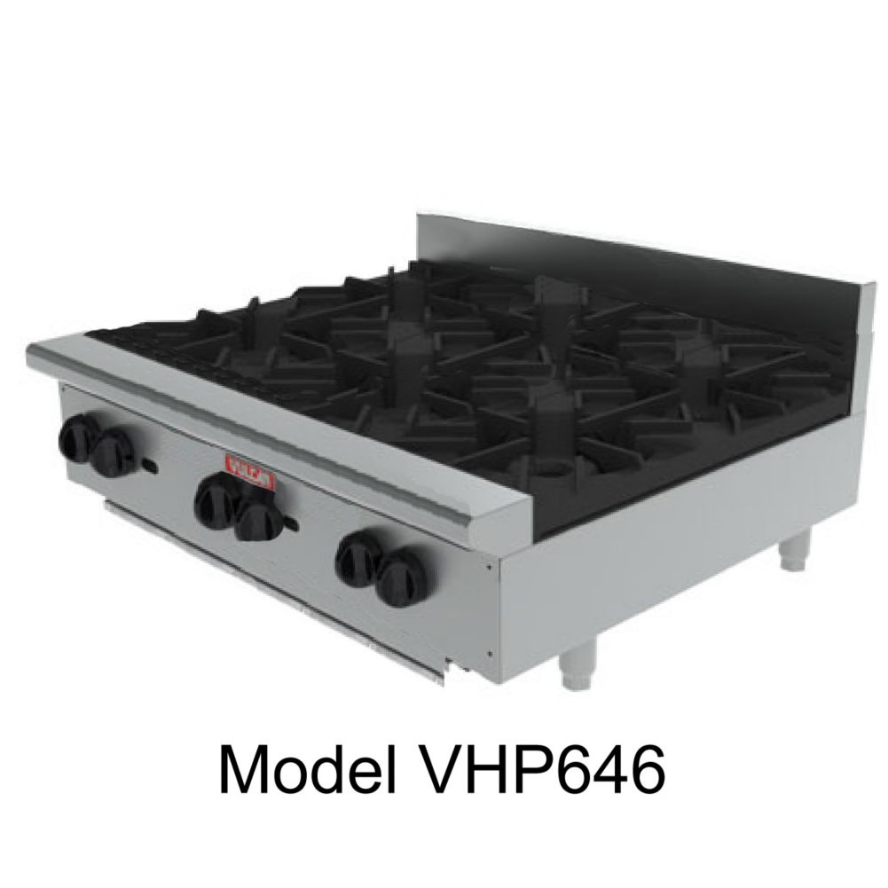 Vulcan VHP848 Achiever Gas Hotplate with (8) 30,000 BTU Burners ...