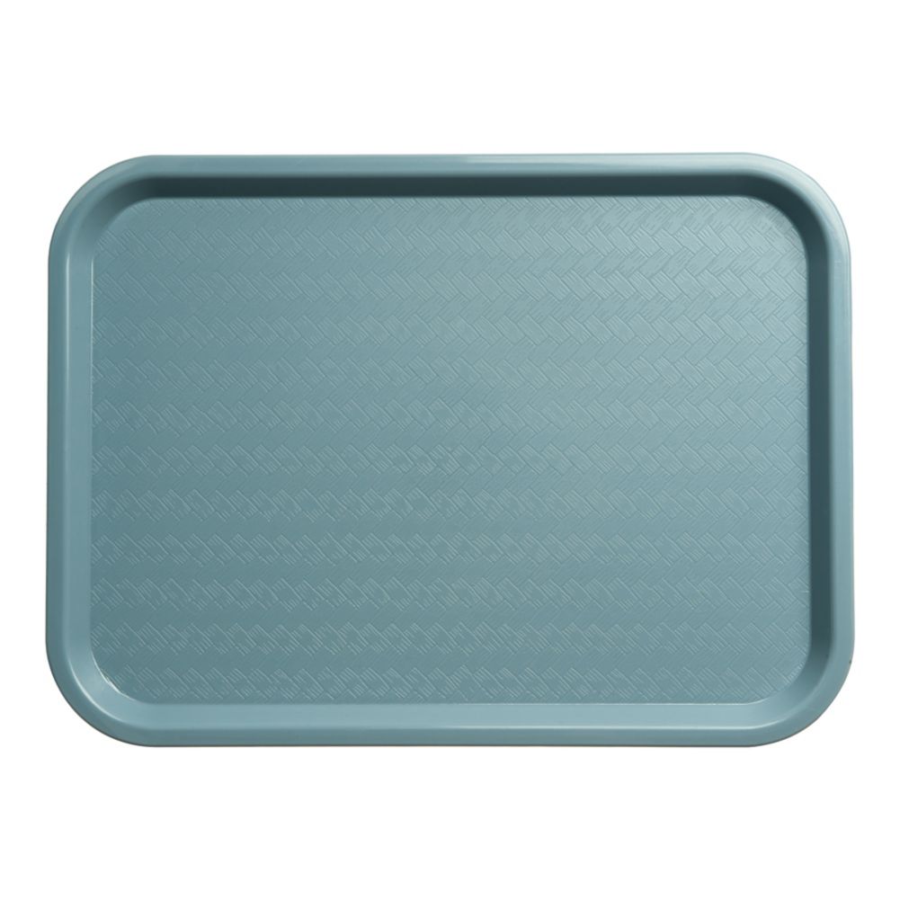 Carlisle CT121659 Cafe Standard Slate Blue Tray - 24 / CS | Wasserstrom