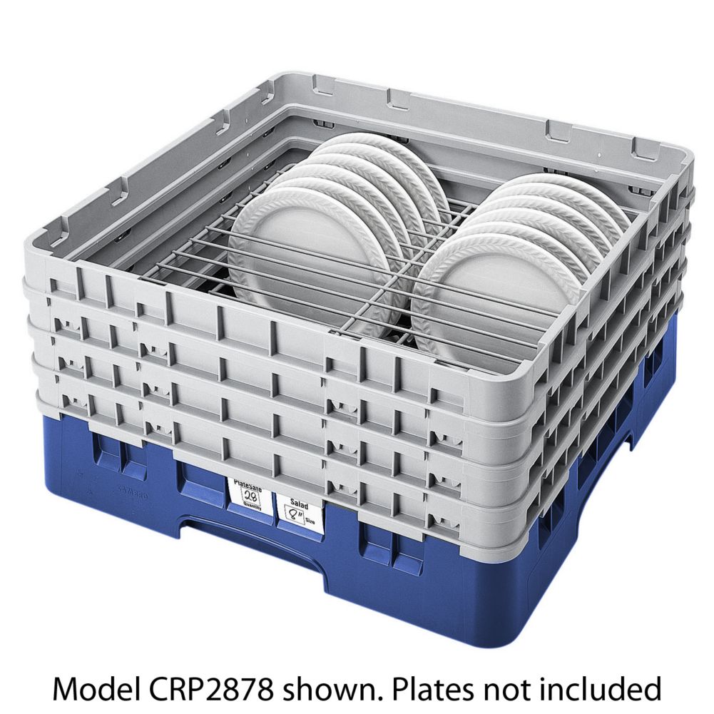 Cambro Camrack FS PlateSafe for 9"-11" D Plates, Navy Blue | Wasserstrom