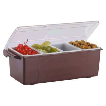 Traex® 12" Brown Kondi Keeper Condiment Dispenser | Wasserstrom