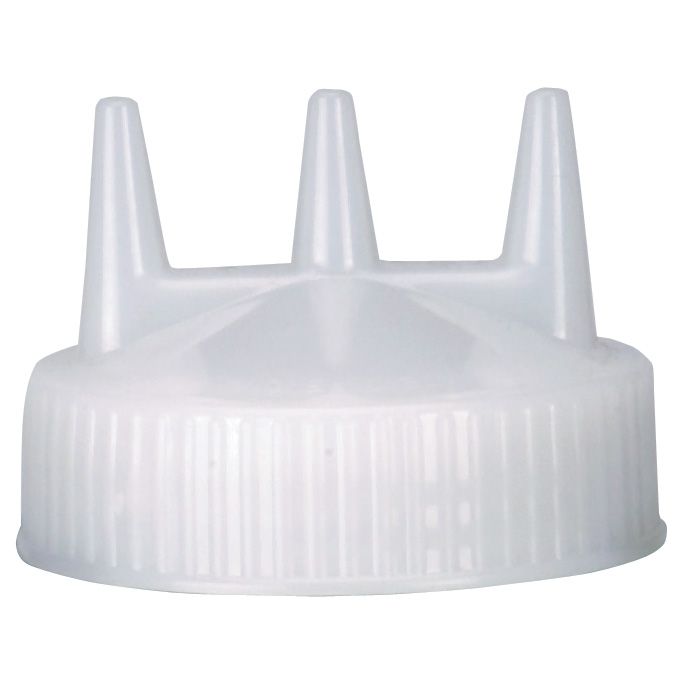 Traex 3300-13 Clear Tri-Tip Cap for 24 Ounce Wide Mouth Bottle ...
