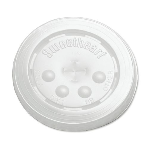 Solo® Translucent Plastic Bubble Lid for 10 Oz. Cup | Wasserstrom
