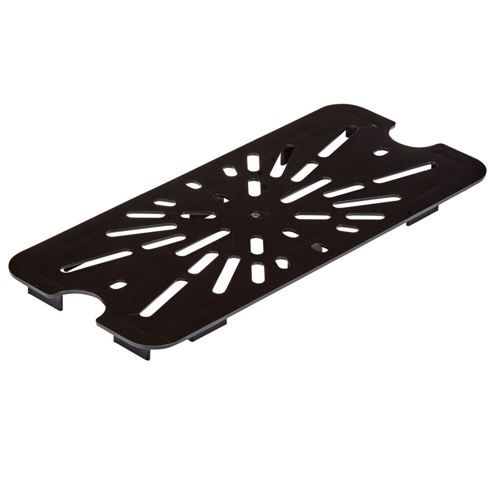 Cambro 30CWD110 Camwear Black Drain Shelf for 1/3 Size Food Pan ...