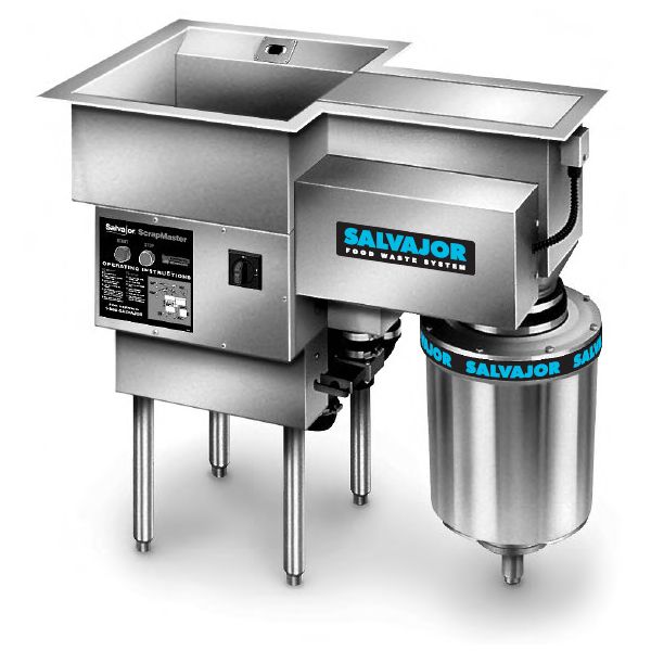 Salvajor 500 SM ScrapMaster 5-HP Pre-flushing and Disposal System ...