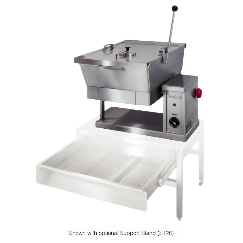 Cleveland Range SET10 Electric 10 Gallon Table Top Tilting Skillet ...