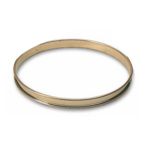 Matfer Bourgeat 371708 4" x 3/4" Small Flan Ring - 6 / PK | Wasserstrom