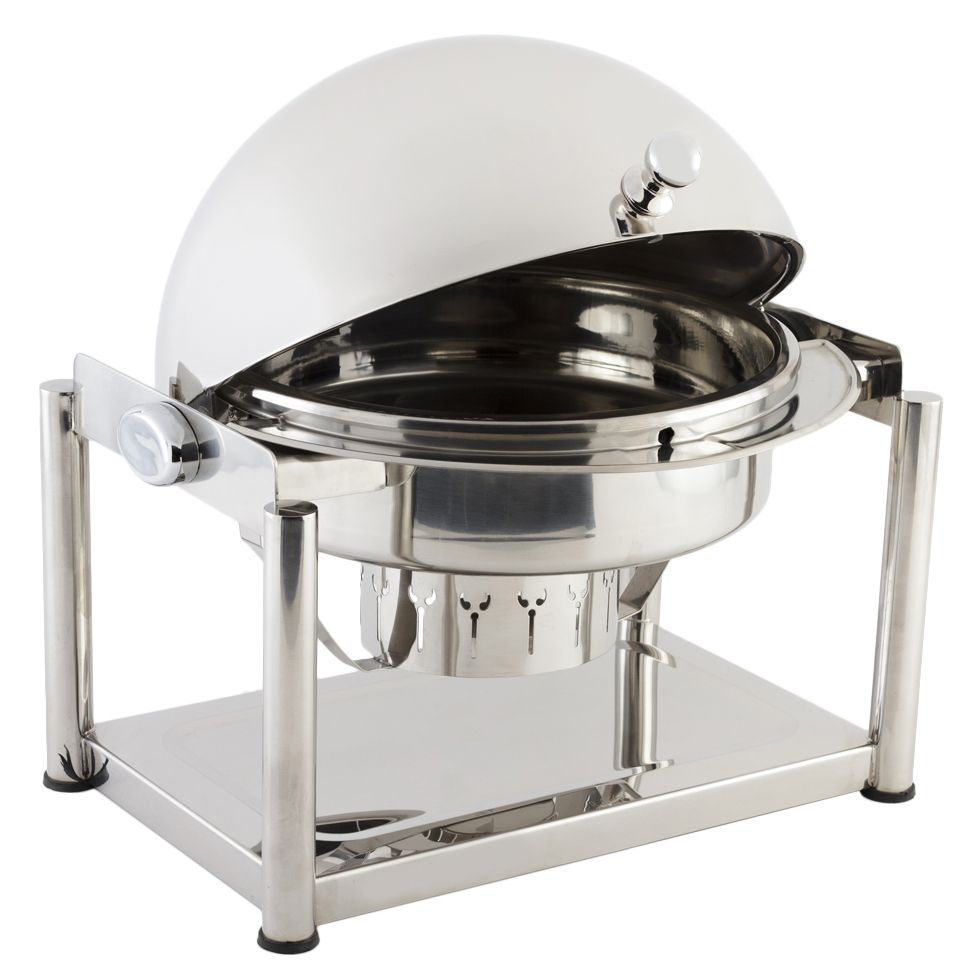 Bon Chef Olympia S/S Dripless Round 2 gal Chafer | Wasserstrom