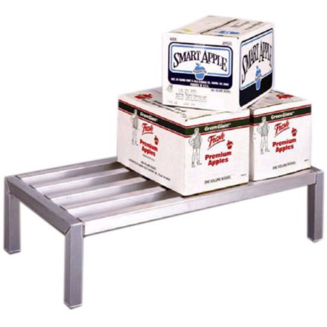 New Age Industrial 12X12X18 Aluminum 12 x 12 x 18" Dunnage Rack ...
