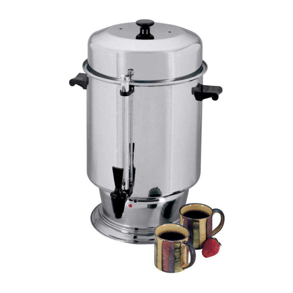 Regalware® K1301A S/S 110 Cup Coffee Maker | Wasserstrom