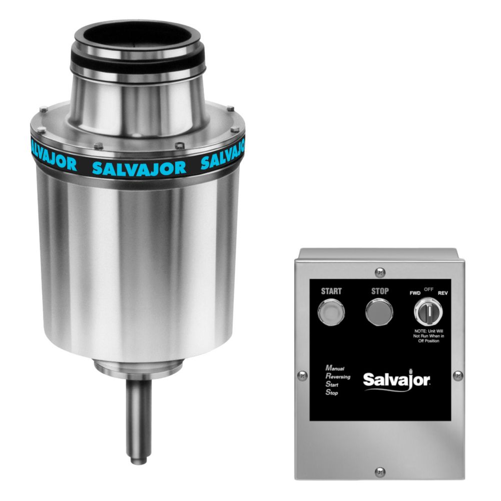 Salvajor 750-SA-3-MRSS Disposer with Sink Assembly / MRSS Control ...